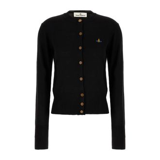 Vivienne Westwood Bea Cardigan - - Knitwear - Damen - Schwarzk - S