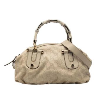 Gucci Pre-owned Dialux Pop Satchel - Femme - Pre-owned - Beige - Taille: ONE Size