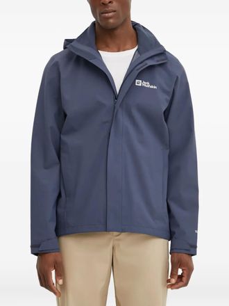 Jack Wolfskin veste zipp&eacute;e Trailtime &agrave; capuche - Bleu