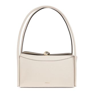 Furla Femme, Sacs, Beige, Taille: ONE Size Nicole Medium Shoulder Bag