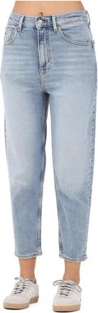 Tommy Jeans Femme, Jeans, Bleu, Taille: W29 Jean Mom fusel&eacute; taille ultra-haute