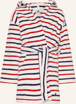 Petit Bateau Petit Bateau Bademantel Mit Kapuze weiss