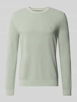 Marc O'Polo Pullover mit Logo-Stitching