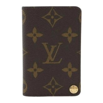 Louis Vuitton Pre-owned Monogram Card Case - Homme - Pre-owned - Brun - Taille: ONE Size