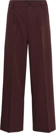 Kaffe Weite Hosen - - Trousers - Damen - Braun - XL