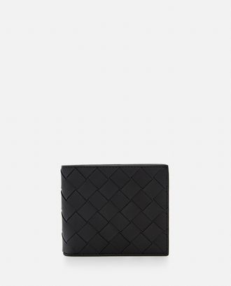 Bottega Veneta Geflochtenes Portemonnaie Im Bi-fold-design