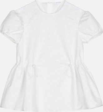 Cecilie Bahnsen Chiara Top Iris Jacquard