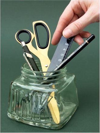 Suck UK Suck UK | Schreibtisch-Organizer Tintenfass Form | Schreibtischzubeh&ouml;r f&uuml;r K&uuml;nstlerbedarf und Schreibwaren | Stifte Pott Geschenke | Stifthalter & Sti