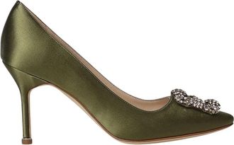 Manolo Blahnik Damen, Schuhe, Gr&uuml;n, 38 EUGr&ouml;&szlig;e