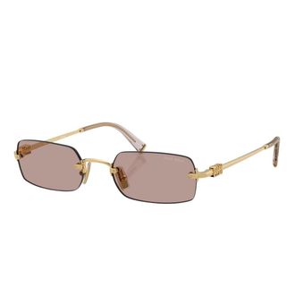 Miu Miu Mub50S Sonnenbrille - - Accessories - unisex - Gelb - 52 MM