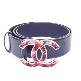 Chanel Ceinture standard Pre-owned - Femme - Pre-owned - Bleu - Taille: ONE Size