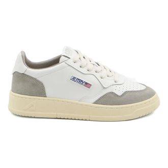 Autry Femme, Chaussures, Gris, Taille: 36 EU Medalist Low Baskets