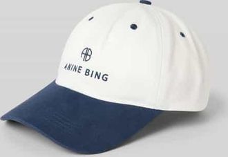 Anine Bing Basecap mit Label-Stitching