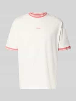 Boss Orange by Hugo Boss Regular Fit T-Shirt aus reiner Baumwolle Modell TE_BLOCKS