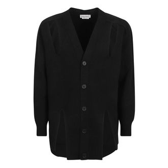 Alexander McQueen Cardigans - - Knitwear - Herren - Schwarzk - L