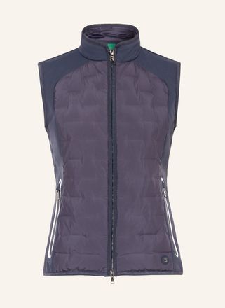 Bogner Hybrid-Daunenweste Lina blau