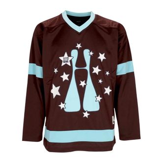 HUF Huf, Homme, Tops, Brun, Taille: L H Stardust Jersey Tunic