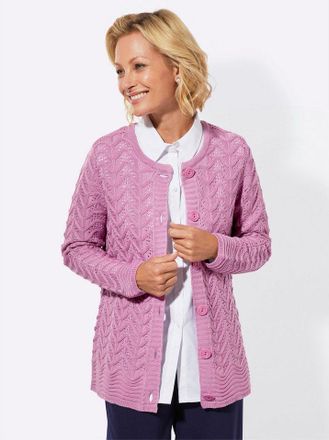 Witt Strickjacke Strickjacke Langarm Ajour