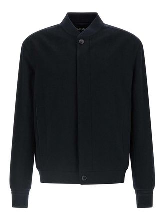 Ermenegildo Zegna Bomber - Zegna 232 Road Brand Mark