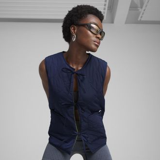 Puma YONA Wendbare Weste Damen, Kleidung, Blau, S