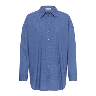 MY ESSENTIAL WARDROBE Boxy Shirt - - Blouses & Shirts - Damen - Blau - XL