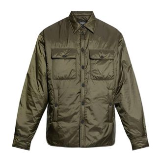 Dsquared2 Jacke mit Kragen - - Jackets - Herren - Gr&uuml;n - XL