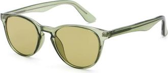 Generic Lunettes De Soleil Rondes UV400 For Hommes Et Femmes, Id&eacute;ales For Les Photos De Vacances, De F&ecirc;tes Et De S&eacute;ances Photo En Ext&eacute;rieur.(Green)