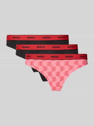 HUGO BOSS String aus Baumwoll-Mix im 3er-Pack