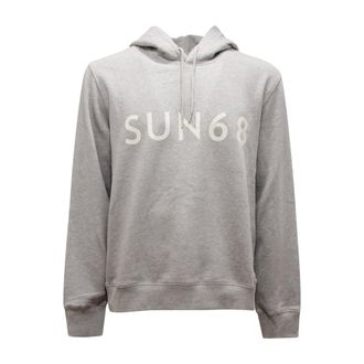 Sun 68 Herren, Sweatshirts & Hoodies, Grau, LGr&ouml;&szlig;e