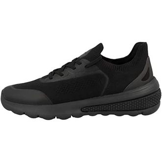 Geox Baskets D Spherica Actif pour Femme, Noir, 41 EU