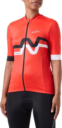 Nalini Damen Denver Lady T-Shirt, Rot/Schwarz, XX-Large