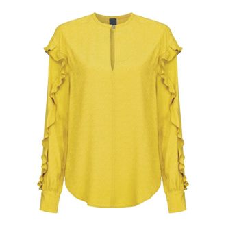 Pinko Fluidabuse Bluse - - Blouses & Shirts - Damen - Gr&uuml;n - L