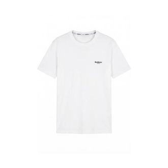Baldinini Trend Rundhals-T-Shirt mit kurzen &Auml;rmeln - - Tops - Herren - Wei&szlig; - 2XL