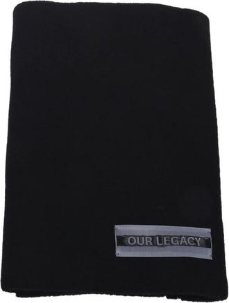 Our Legacy Homme, Accessoires, Noir, Taille: ONE Size Estate Scarf