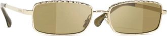 Chanel C4682 Sonnenbrille - - Accessories - Damen - Gelb - 58 MM
