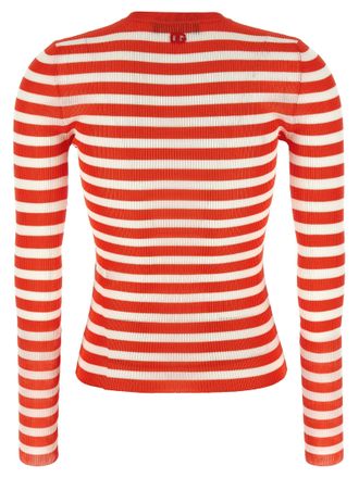 Dolce & Gabbana Womens Orange Viscose Cardigan Clothing