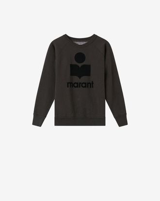 Isabel Marant Sweatshirt Milly - Damen - Schwarz Gewaschen - Gr&ouml;&szlig;e 34 - Marant &Eacute;toile
