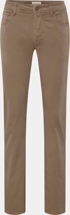 Jacob Cohen Herren - Baumwollhose Bard graubraun