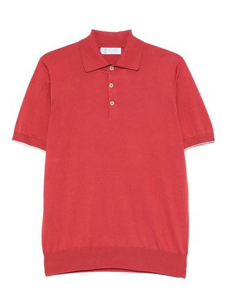Brunello Cucinelli Polo - Rouge