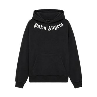 Palm Angels Herren, Sweatshirts & Hoodies, Schwarzk, XLGr&ouml;&szlig;e