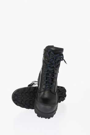 Dsquared2 Schn&uuml;rstiefel URBAN aus einfarbigem Leder Dsquared2