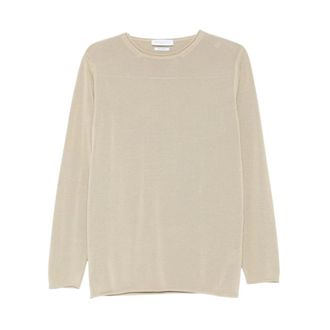 Daniele Fiesoli Homme, Pulls, Beige, Taille: M Pull ras du cou