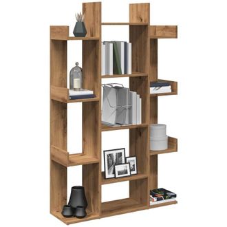 vidaXL Vidaxl - Biblioth&egrave;que ch&ecirc;ne artisanal 86x25,5x140 cm bois ding&eacute;nierie
