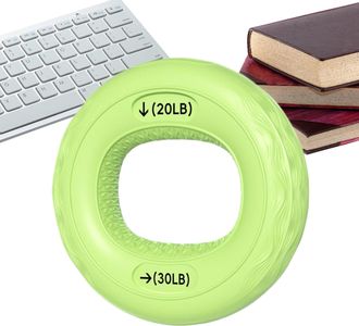 Generico Handverstärker - Silikonzubehör für das Fitnessstudio zu Hause, Stärkung der Fingerkraft, für Handgelenktraining, Heimtraining, Büro, Fitnessstudio, M