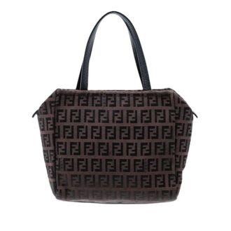 Fendi Sac cabas en toile Pre-owned - Femme - Pre-owned - Brun - Taille: ONE Size