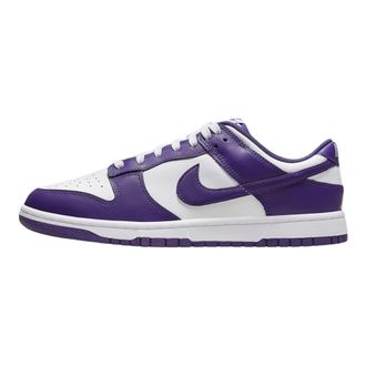 Nike Nike Dunk Low Sneaker für Herren, Weiß/Court Purple, 45 EU
