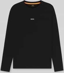 Boss Orange by Hugo Boss Regular Fit Langarmshirt aus Baumwoll-Mix Modell TCHARK