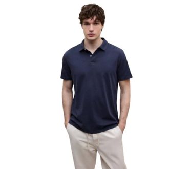 Ecoalf Ecoalf - Polo Theo - Homme - Tops - Bleu - Taille: 2XL