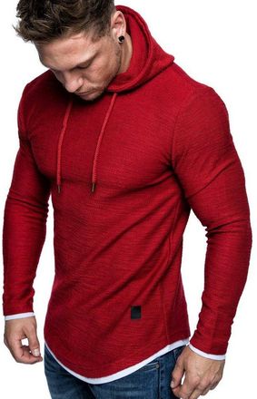 Amaci & Sons Kapuzenpullover PEORIA 2in1 Kapuzenpullover