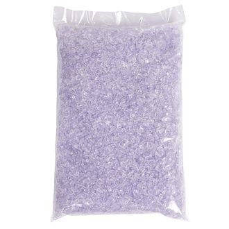 Eurosand Deko Glasnuggets flieder 1 Kg - Glas Nuggets - Tischdekoration - Vasendeko - g&uuml;nstig - Dekoration - Tischdeko - Dekomaterial